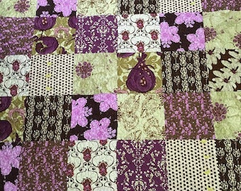 Half Moon Modern Quilt by sandboxquilts on Etsy