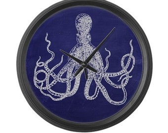 Octopus clock | Etsy