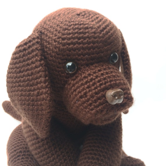 CHOCOLATE LAB PDF Crochet Pattern by bvoe668 on Etsy