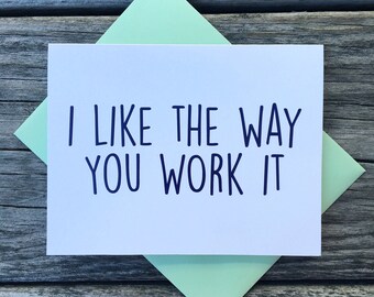 The way you work it | Etsy