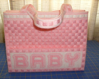 Baby plastic canvas | Etsy