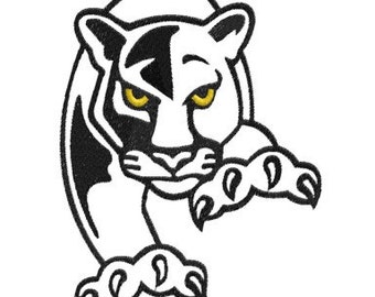 Panthers embroidery | Etsy
