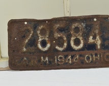 Unique old license plate related items | Etsy