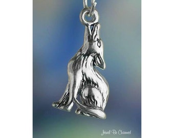 Sterling Silver Chipmunk Charm Wild Animal Wildlife Nature