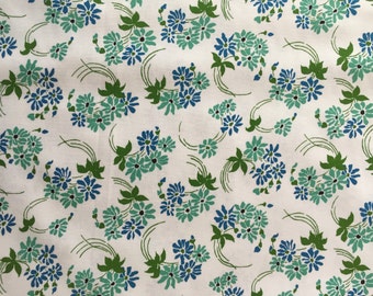 Blue swirl fabric | Etsy