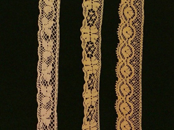 Items similar to 6.5 yds of adorable French antique lace on Etsy