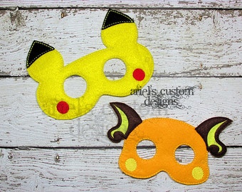 Pikachu mask | Etsy