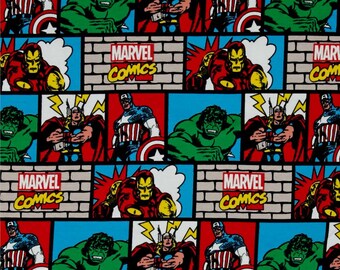 Avengers fabric | Etsy