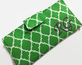 Unique monogrammed wallet related items | Etsy