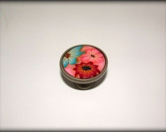 Polymer clay knobs | Etsy