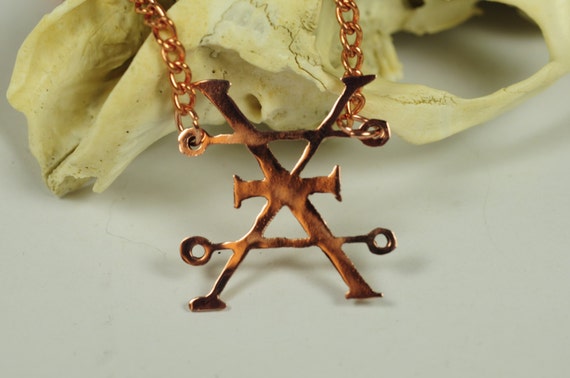 Alchemical Symbol of Copper by SavoredEsoteric on Etsy