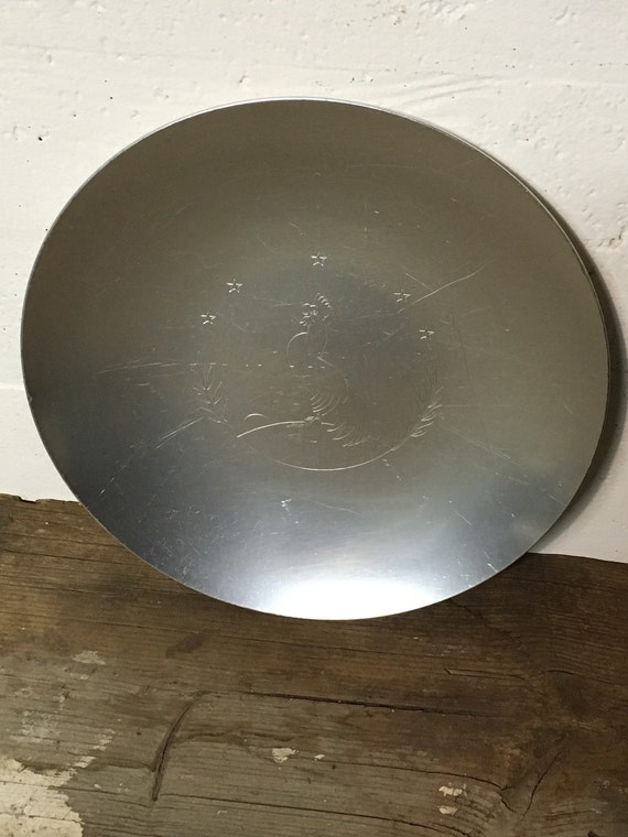 Rooster Plate Kensington Plate Aluminum Plate Etched Plate
