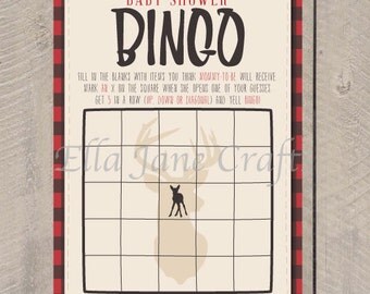 Lumberjack bingo | Etsy