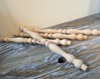 Wood spindles | Etsy