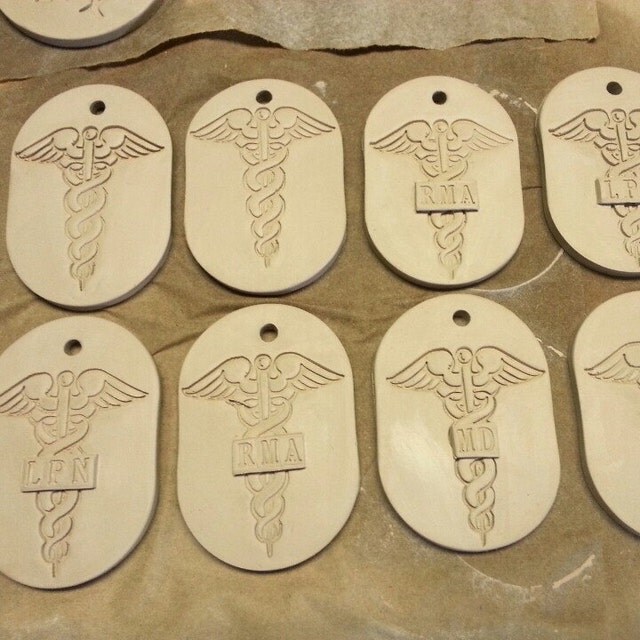 Hand built colorful dishes custom ornaments by MagicMoonPottery