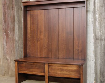 Reclaimed wood bench | Etsy