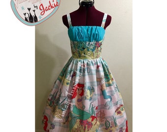 1940's Elise Spider Web Bathing Suit Reproduction by AtomicJax