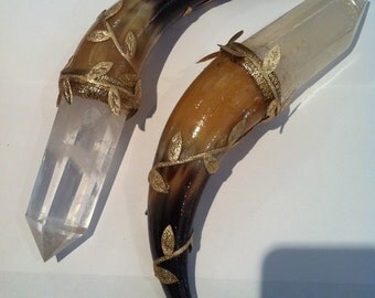 Crystal horns | Etsy