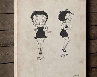 Betty boop poster | Etsy