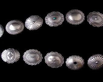 Silver dollar concho | Etsy