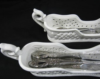 Silverware caddy | Etsy