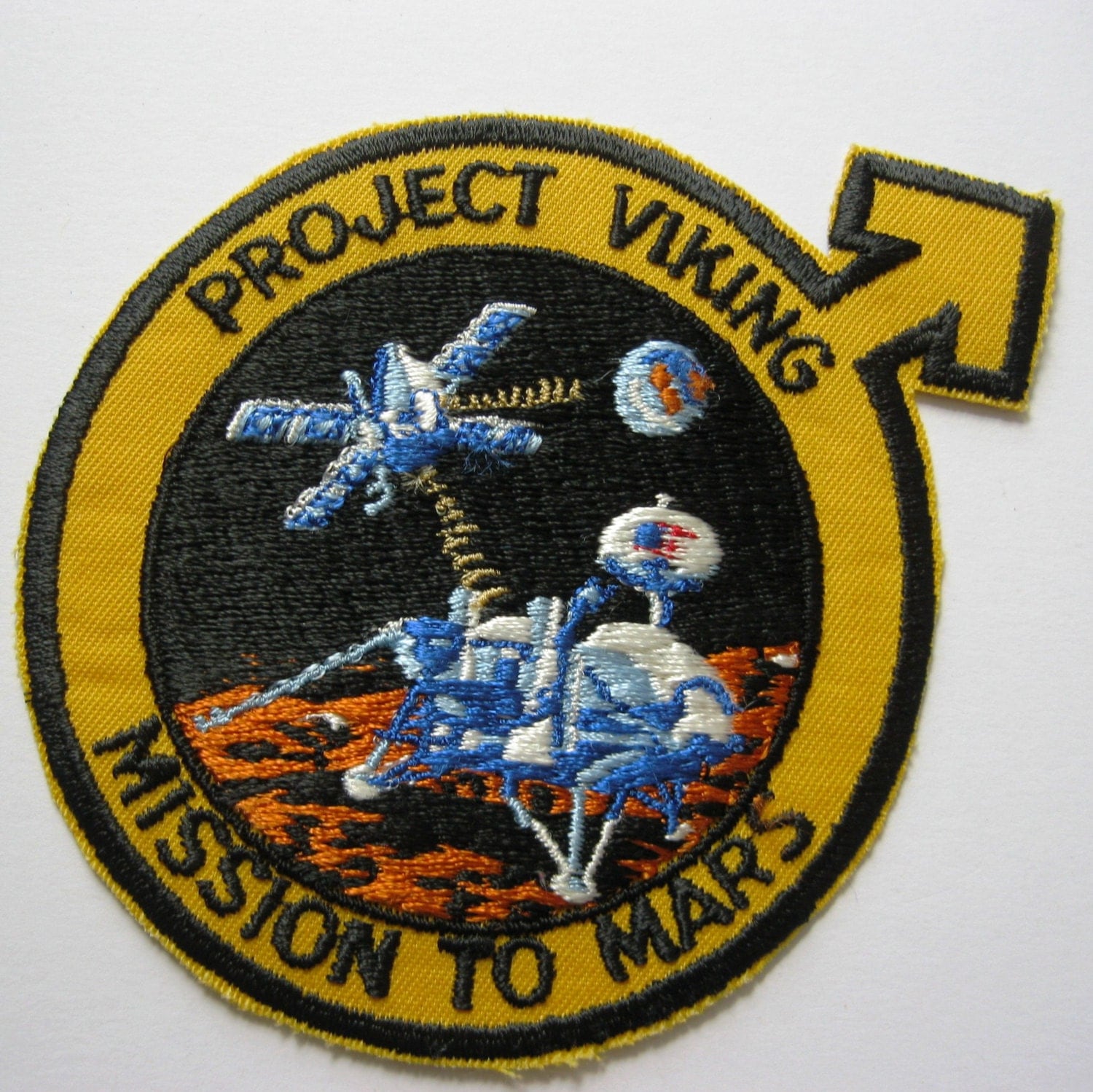 NASA Project Viking Mission to Mars patch.