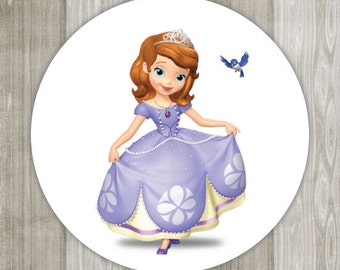 Sofia first stickers | Etsy