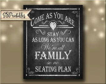 Toonie Bar Printable Wedding Sign DIY Digital Instant Download