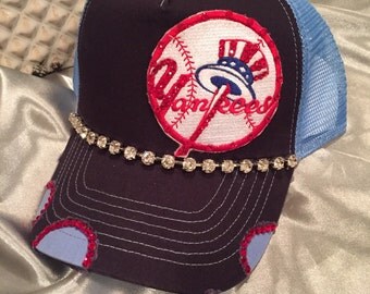 Yankees hat | Etsy