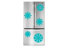 Unique refrigerator decals related items | Etsy