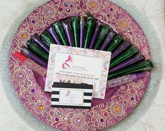 Henna charger plate | Etsy