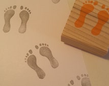 Popular items for footprint stamp on Etsy