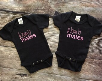 Items similar to Womb Mates matching Onesies or Tshirts on Etsy