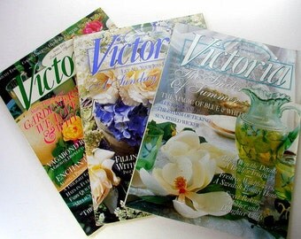Victoria magazine | Etsy