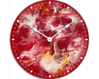 Acrylic clock | Etsy