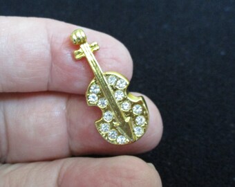 Violin brooch | Etsy