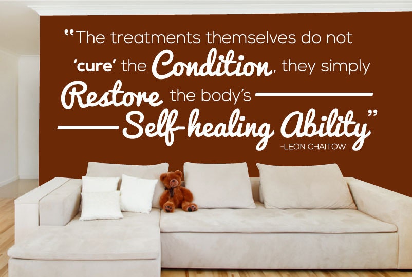 Restore the body's Self healing ability by WallDecalStudioscom