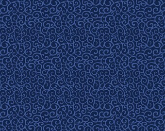 Navy blue scroll | Etsy