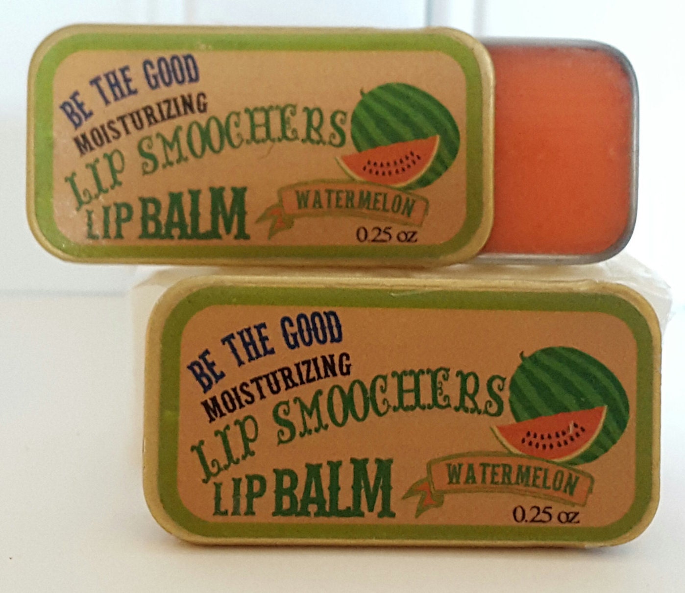 Watermelon Lip Balm New Lip Balm Line All by BeTheGoodOrganicSoap