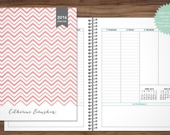 2016 & 2017 planners custom personalized planners by SHPplanners