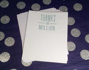 Thanks a million | Etsy