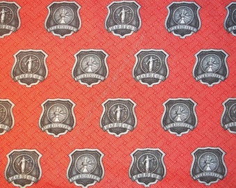 Fireman fabric | Etsy