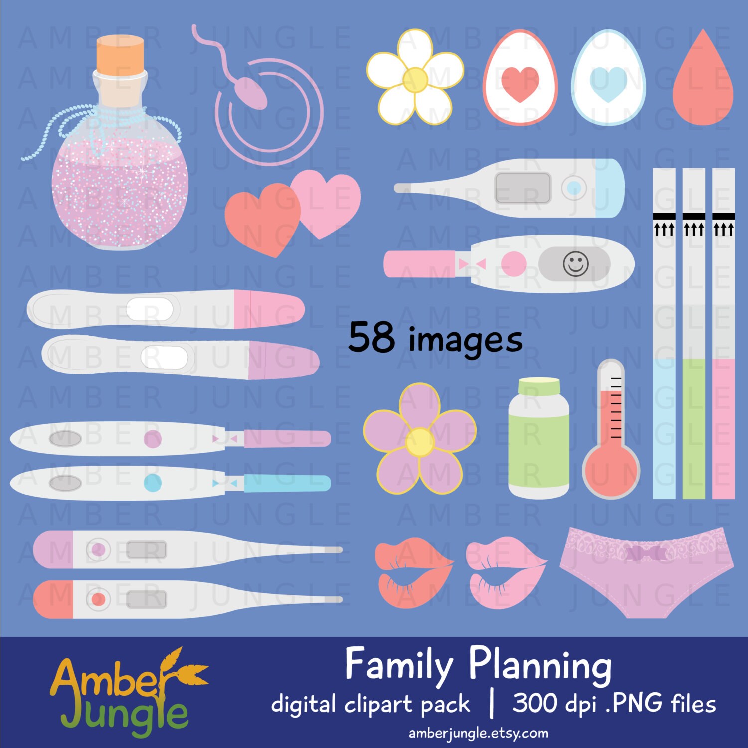 Trying to Conceive Clipart Family Planning TTC Clip Art for
