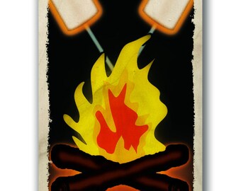 Unique fire pit sign related items | Etsy