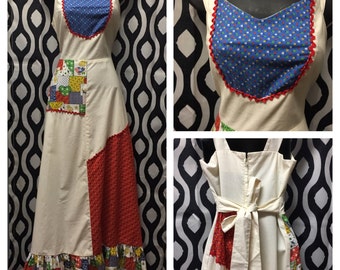 Victorian pinafore | Etsy