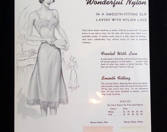 Lingerie ad | Etsy