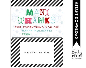 Mani thanks | Etsy