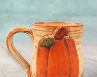 Pumpkin Mug Mat PDF Pattern