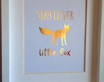 Unique clever little fox related items | Etsy