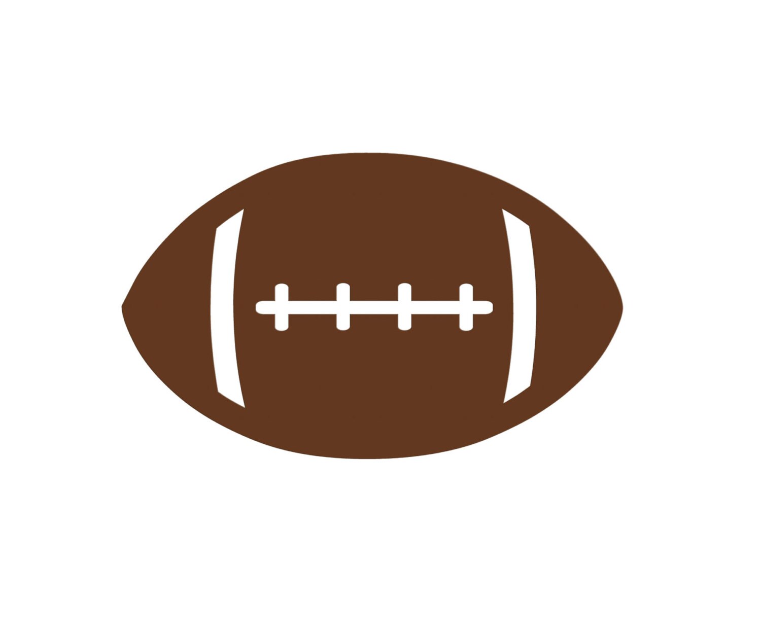 Football Die Cut Football Party Bowl Party High School